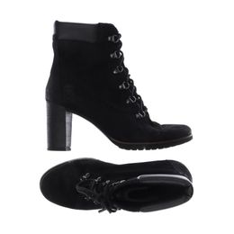 Timberland Stiefelette Damen Größe 41 Second Hand schwarz
