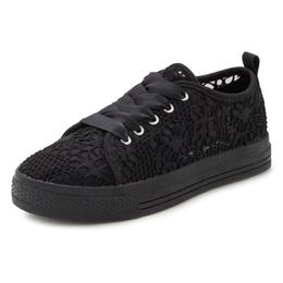 Lascana Sneaker Damen Gr&ouml;&szlig;e 39 schwarz