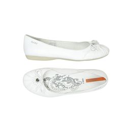 Marc Shoes Ballerina Damen Größe 37 Second Hand weiß