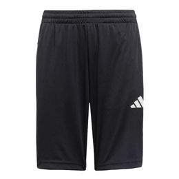 adidas Sportswear Sporthose 'Essentials' Jungen Größe 116 schwarz / weiß