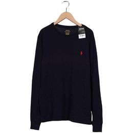 Polo Ralph Lauren Langarmshirt Herren Größe M Second Hand marine