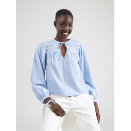 Véro Moda VERO MODA Bluse 'VMNika' Damen Größe XS hellblau / weiß