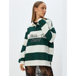 KOTON Sweatshirt female Green size XXXL