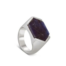 Akitsune Ring 'Abyss' Herren Größe 62 marine