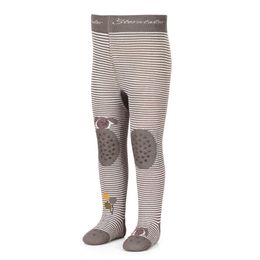 Sterntaler Tights 'Eddy' girl Grey size 74