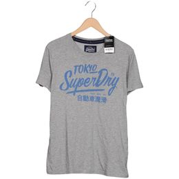 Superdry T-Shirt Herren Größe XL Second Hand grau