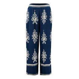 Haily's Hailys Hose Damen Größe 40 beige / navy