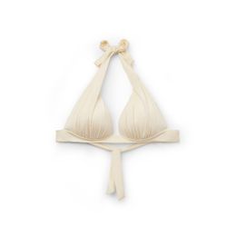 CALZEDONIA Bikini Top female Beige size 70B/65C