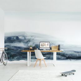 Bilderwelten Tapete - Fototapete Landschaft & Natur - Meeresstr&ouml;mung II - Wandtapete Bildtapete Schlafzimmer Wohnzimmer modern - auch kleisterfrei