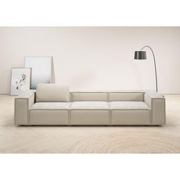 Places of Style 3, 5-Sitzer »Watertown, modernes Big-Sofa XXL, 336 cm Breite, auch in Feincord« Riesiges Designersofa mit viel Platz & weichen...