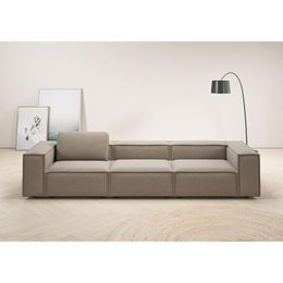 Places of Style 3, 5-Sitzer »Watertown, modernes Big-Sofa XXL, 336 cm Breite, auch in Feincord« Riesiges Designersofa mit viel Platz & weichen...