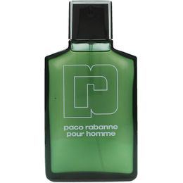 Paco Rabanne Eau de Toilette »Pour Homme« Würziger Duft mit Lavendel, Thymian, Nelke, Geranie und Tabak. grün Herrenduft