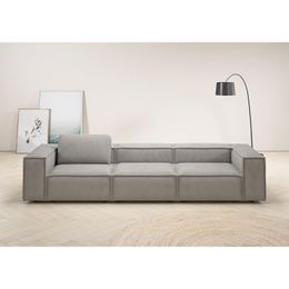 Places of Style 3, 5-Sitzer »Watertown, modernes Big-Sofa XXL, 336 cm Breite, auch in Feincord« Riesiges Designersofa mit viel Platz & weichen...