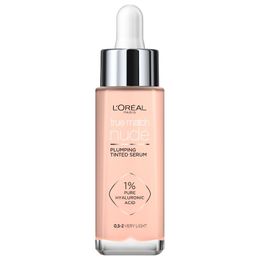 L'ORÉAL PARIS Foundation »True Match Getöntes Serum« Serum und Foundation, ultra-leichte Textur, pflegt die Haut. beige 0 2-in-1 Effekt:...
