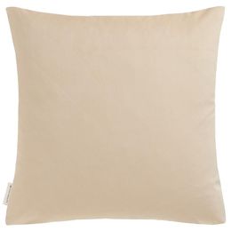 Tom Tailor HOME Dekokissen »Organical« bestickt zitrone + gemustert VS: 92% Polyester, 8% Leinen. RS: 100% Polyester B/L: 45 cm x 45 cm