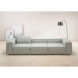 Places of Style 3, 5-Sitzer »Watertown, modernes Big-Sofa XXL, 336 cm Breite, auch in Feincord« Riesiges Designersofa mit viel Platz & weichen...