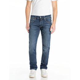 Replay Straight-Jeans &raquo;GROVER&laquo; in vielen verschiedenen Waschungen, mit Stretch dark blue 924 34 - L&auml;nge 32 L&auml;nge 32 34 Straight-Fit Jeans von Replay