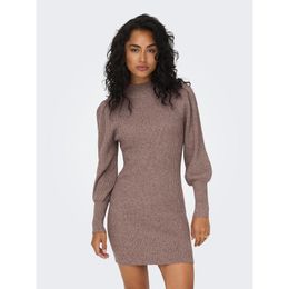 Only Strickkleid »ONLKATIA L/S DRESS KNT NOOS« Rose Brown Detail:W. MELANGE XS - N-Gr N-Gr XS Pflegeleichtes Material: 50% Viskose, 27% Nylon, 23%...