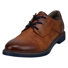 Bugatti Schnürschuh Festtagsschuh, Anzugschuh, Business Schnürer mit griffiger Profilsohle cognac 43 43 Klassik Schnürschuh von Bugatti
