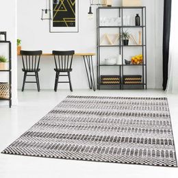 Carpet City Teppich &raquo;Moda 1131&laquo; rechteckig 11 mm H&ouml;he Kurzflor, Wohnzimmer grau Kunstfaser