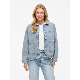 Vila Damen Jeansblazer &raquo;VIJAF L/S DENIM JACKET - NOOS&laquo; blau 44