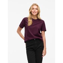 Vila Kurzarmshirt »VINORA S/S T-SHIRT - NOOS« Fig L L Basic T-Shirt von Vila