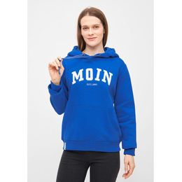 Derbe Hoodie in Blau - 72% | Gr&ouml;&szlig;e S | Damen-sweatshirts-jacken
