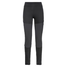 Odlo Trainingsleggings "Ascent" in Schwarz - 42% | Gr&ouml;&szlig;e L | Damen-sporthosen