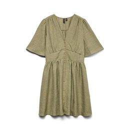 Véro Moda VERO MODA Kleid 'VMMelaney' Damen Größe 40 oliv Winterkleid