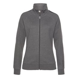 Bench Sweatjacke Damen Gr&ouml;&szlig;e XS/S schwarz / schwarzmeliert