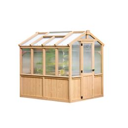 WESTMANN Gewächshaus 'Paul' 204 x 238 cm mit 6 mm naturfarben