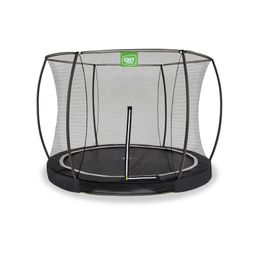 EXIT Black Edition Bodentrampolin &oslash;244cm - schwarz
