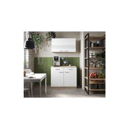 respekta Erg&auml;nzungset ca. B 100 cm Holz/Glast&uuml;ren- versch. Ausf&uuml;hrungen-wei&szlig;