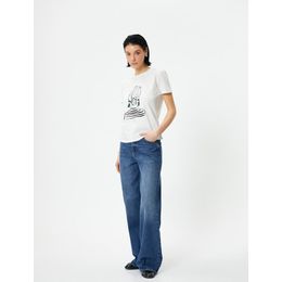 KOTON Shirt female White size S