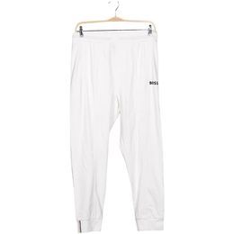 BOSS Green Stoffhose Herren Größe 33 Second Hand weiß