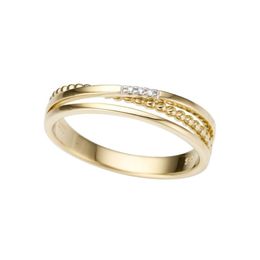 Firetti Ring Damen Gr&ouml;&szlig;e 60 gold / wei&szlig;