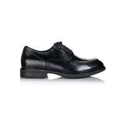 Tamaris Leder-Schnürschuhe in Schwarz - 74% | Größe 44 | Herren-schnuerschuhe