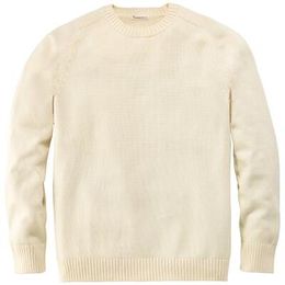 Knowledge Cotton Apparel Herrenpullover Baumwolle L Offwhite