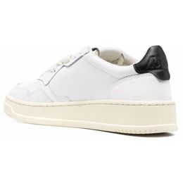 Autry Low-Top Sneaker - baskets a patch logo 9 - Gr. 39 (EU) - in Wei&szlig; - f&uuml;r Damen