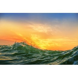 papermoon Fototapete "Meer", B/L: 3,5mm x 2,6mm, Bahnen: 7 Stk. St., bunt, Schlafzimmer, Tapeten