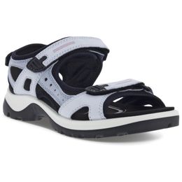 Ecco Damen Trekkingsandale "OFFROAD", Gr. 35, blau, Nubukleder, Textil, Schuhe, Outdoorschuh, Sommerschuh, Freizeitsandale, in sportlicher Optik
