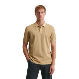 Marc O'Polo MARC O'POLO Herren Poloshirt "aus Bio-Baumwolle", beige, Gr. XS, unifarben, Obermaterial: 100% Baumwolle, Shirts