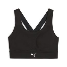 Puma Damen Sport-BH "PWRbreathe RUN BH Damen", Gr. L, schwarz, Obermaterial: 23% Elasthan, 77% Polyester; Futter: 13% Elasthan, 87% Polyester, BHs