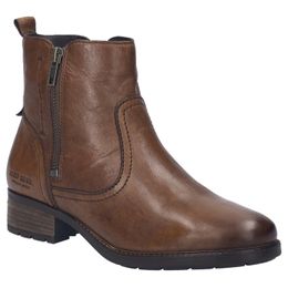Josef Seibel Damen Stiefelette "Kate 20", Gr. 42, braun, Leder, Schuhe, Westernstiefelette, Boots mit modischem Blockabsatz