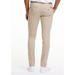 LINDBERGH Herren Chinos "LINDBERGH Chino, Chinos", beige, Gr. 38, Obermaterial: 98% Baumwolle, 2% Elasthan, Hosen