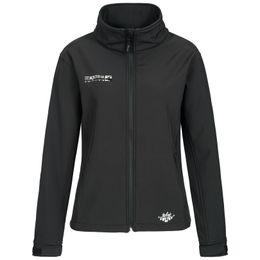 DEPROC Active Damen Softshelljacke "WESTLOOK WOMEN", schwarz, Gr. 38, 96% Polyester; 4% Elastan, Jacken, auch in Großen Größen erhältlich
