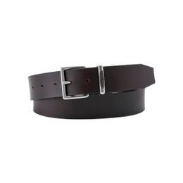 Levi's LEVI'S Damen Lederg&uuml;rtel "FLAT KEEPER BELT", braun, Gr. 110, unifarben, Leder, G&uuml;rtel, mit Metallschnalle