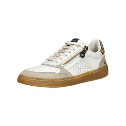 Mustang Shoes Damen Sneaker "Mustang Shoes Sneaker Lederimitat", Gr. 37, grau, Lederimitat, Schuhe