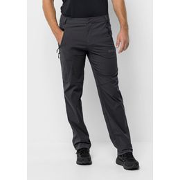Jack Wolfskin Herren Softshellhose "GLASTAL PANTS M", schwarz, Gr. 52, OBERSTOFF: 94% POLYAMID, 6% ELASTHAN; LINING: 100% POLYESTER, Hosen
