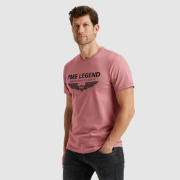 PME-Legend PME LEGEND Damen T-Shirt, rosa, Gr. XXXL, Jersey, Obermaterial: 95% Baumwolle, 5% Elasthan, Shirts, klassischer Rundhalsausschnitt